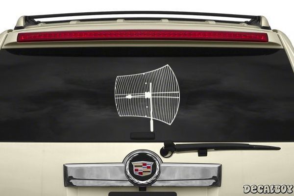 Antenna Decals & Stickers | Decalboy