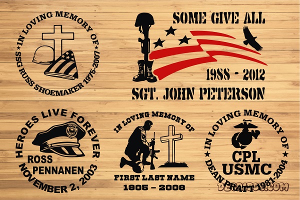 Fallen Soldier Decals & Stickers | Decalboy