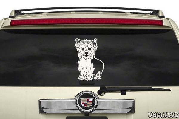 Yorkie Decals & Stickers | Decalboy