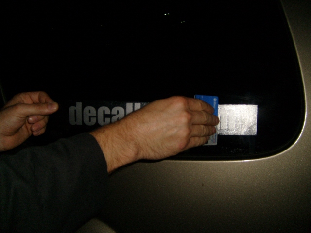 Window Stickers installation - Decalboy.com